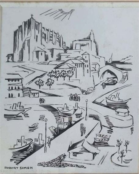 Robert Simon | Lot (1956) | MutualArt