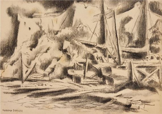 Robert Simon | Santa | MutualArt