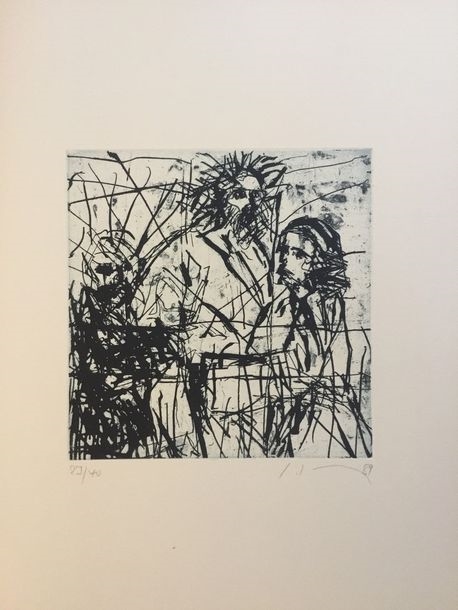 Friedemann Hahn | FRIEDEMANN Hahn Engraving signed lower right, dated ...