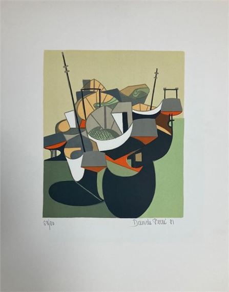 Daniel Perre | PERRÉ Danièle lithograph signed lower right, numbered on ...