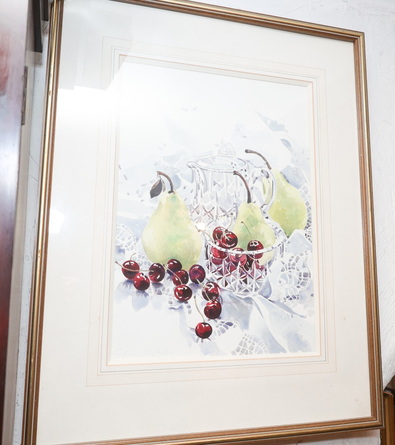 Pauline Doyle | Still Life with Cherries (1994) | MutualArt