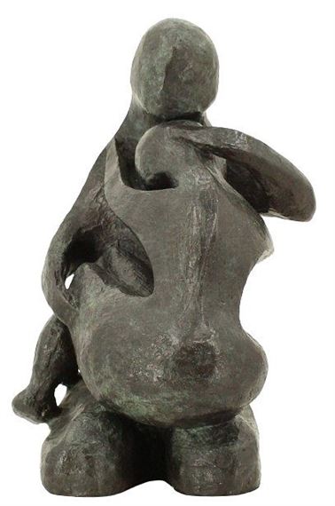 David Unger | David Unger (B. 1941) Bronze Figures Embrace | MutualArt