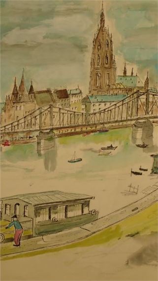 Pierre Pages | Vue du pont | MutualArt