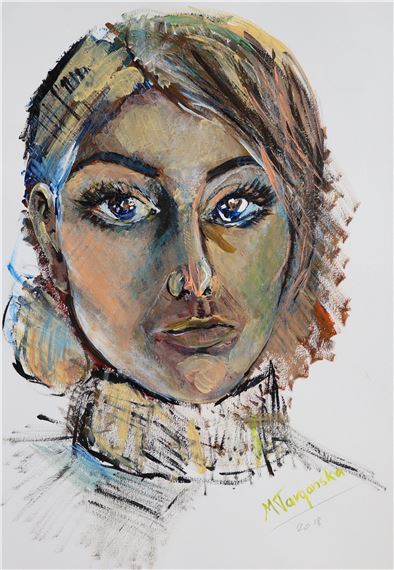 Magdalena Targonska | Self portrait (2018) | MutualArt