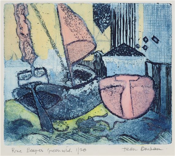 Jean Barham | “Ring Barges Greenwich” | MutualArt