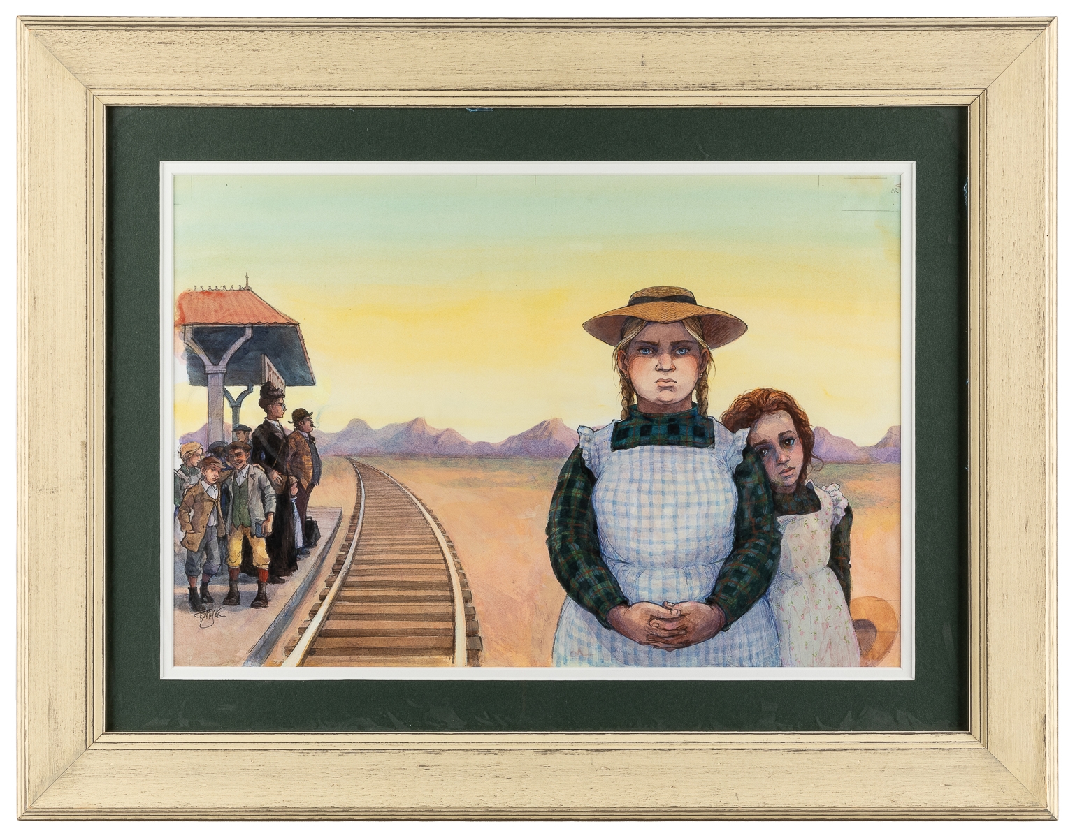 Trina Schart Hyman | Double Page Spread for the Cover of Rodzina by ...