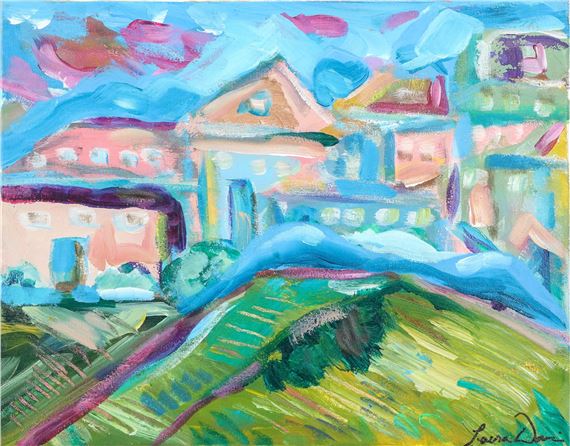 Laura Davis | Misty Village | MutualArt