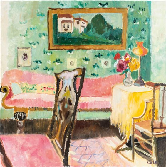Hannah Cole Buie | Living Room Scene | MutualArt