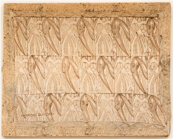 Raymond Duncan | Depicting a grid with numerous images of the neck and ...