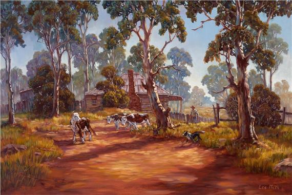 Les Miles | Pastoral Scene | MutualArt