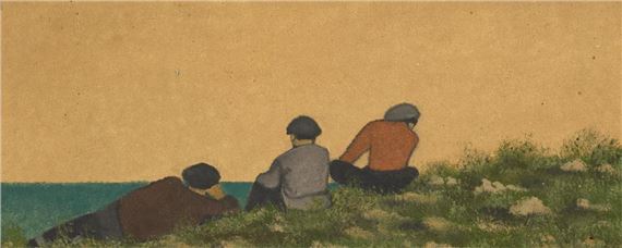 Elmer Needham | Watching, 1982 (1982) | MutualArt