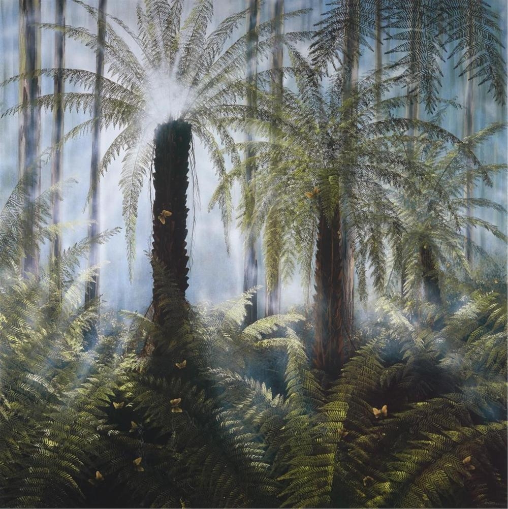 Lin Onus | Birrikala Djini Bunarong (Butterflies in Sherbrooke Forest ...