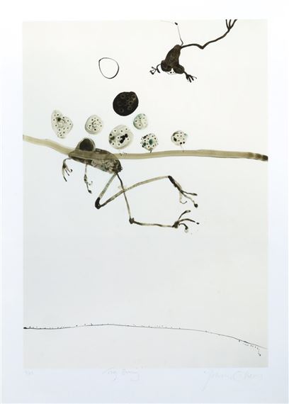 John Olsen | Frog Swing | MutualArt