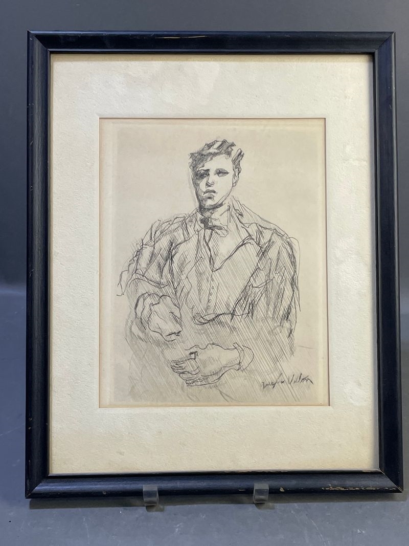 Jacques Villon | Jacques Villon Etching Portrait | MutualArt