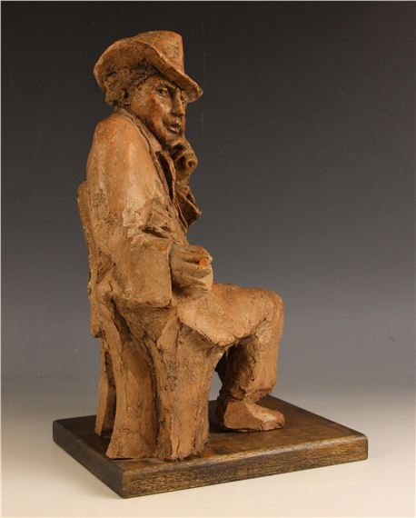 John W. Mills | 'Thinking Man' - Quentin Crisp, | MutualArt