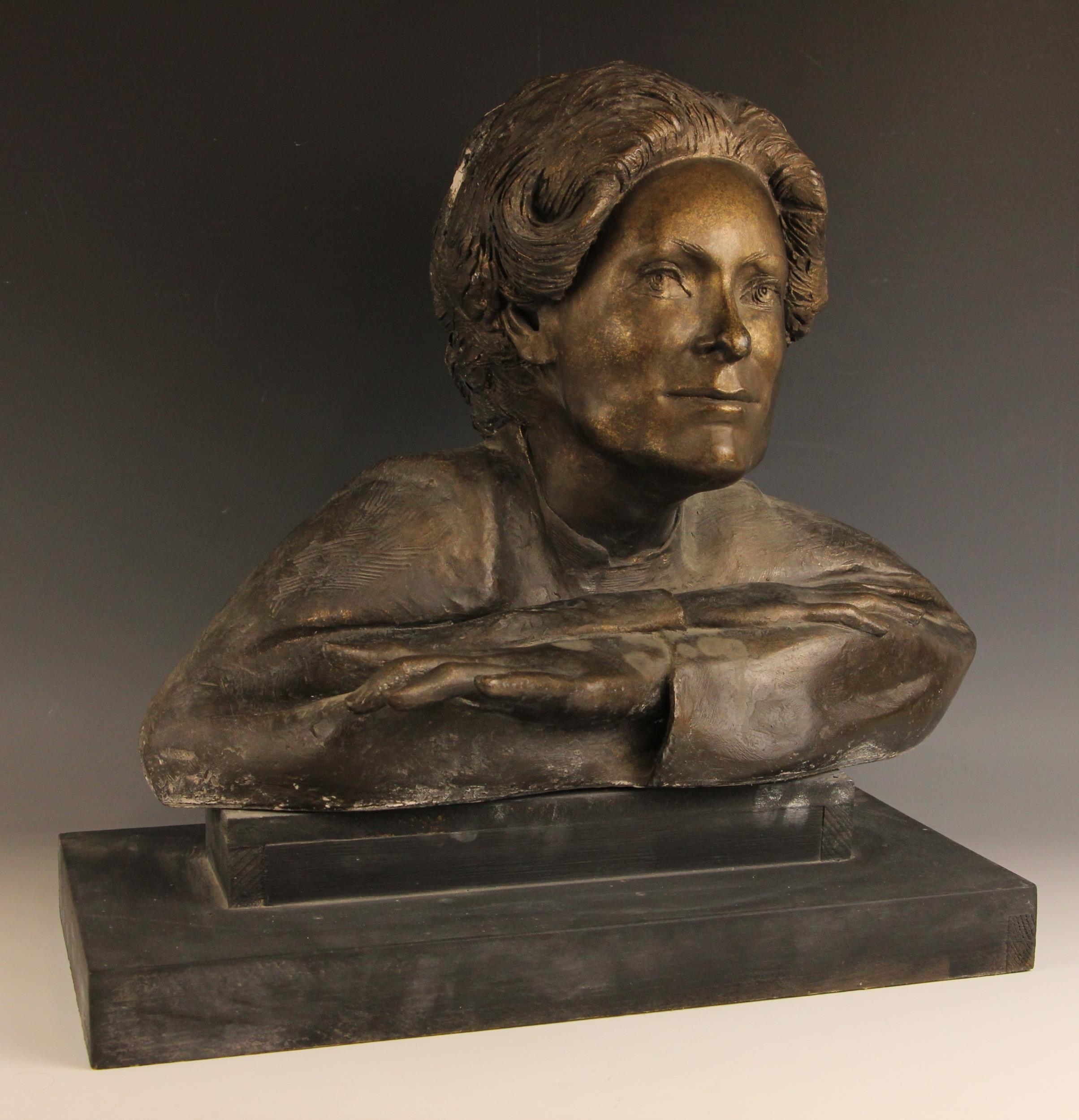 John W. Mills | Bust, Betty Boothroyd, | MutualArt