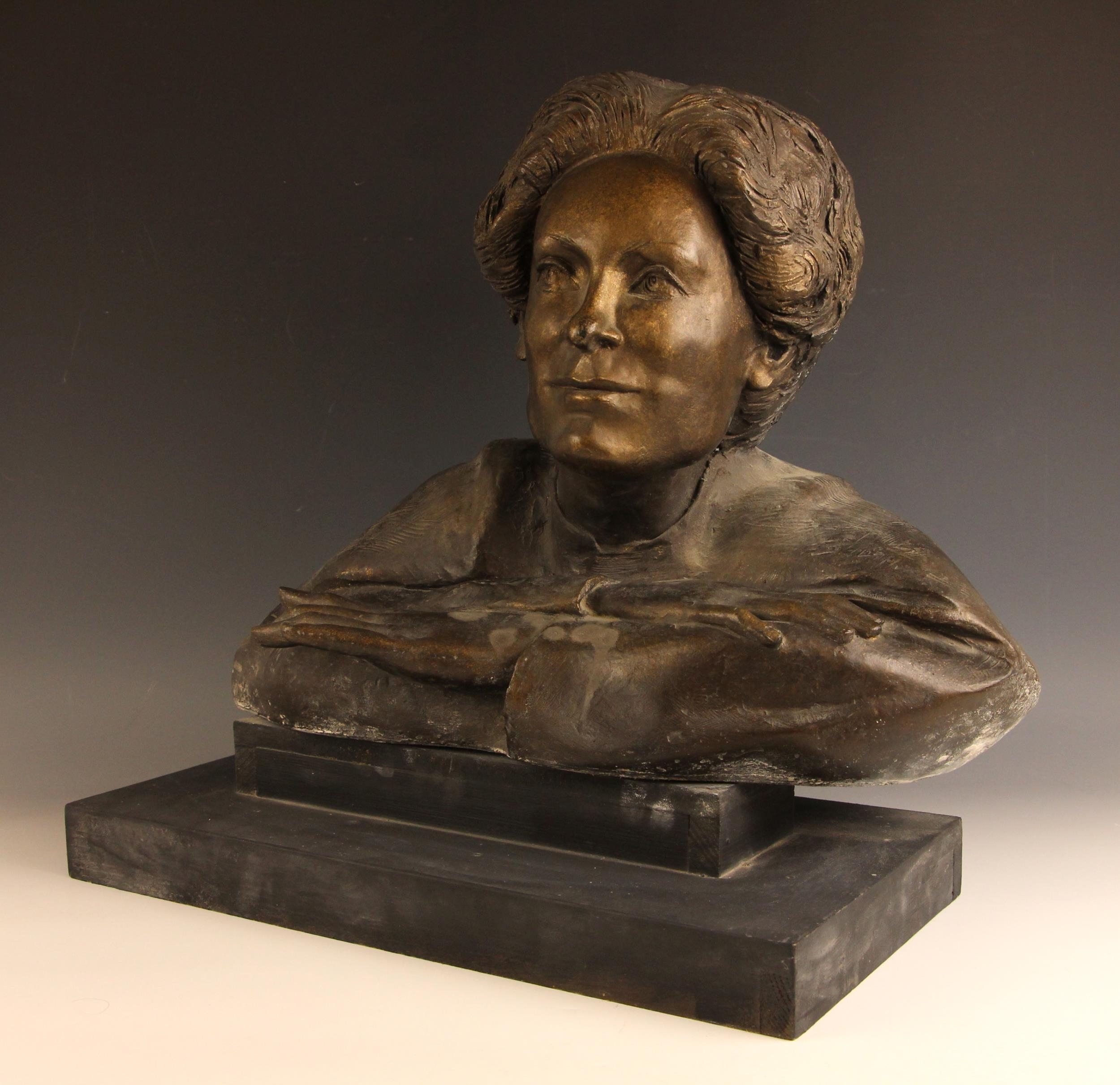 John W. Mills | Bust, Betty Boothroyd, | MutualArt