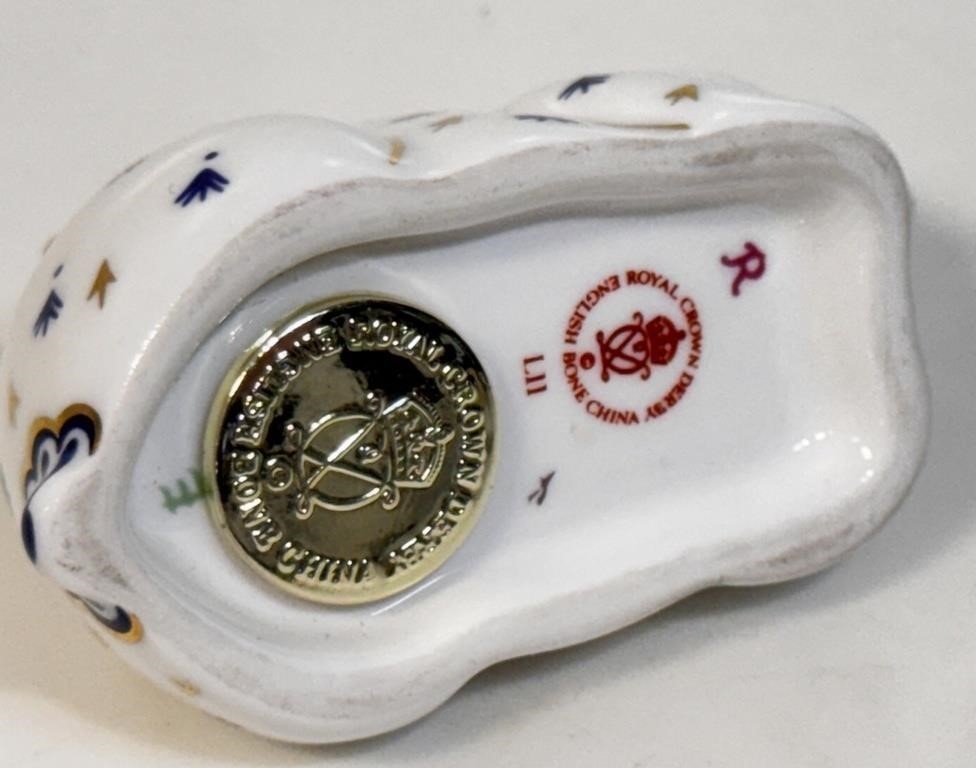 Royal Crown Derby | ROYAL CROWN DERBY ENGLISH BONE CHINA RABBIT | MutualArt