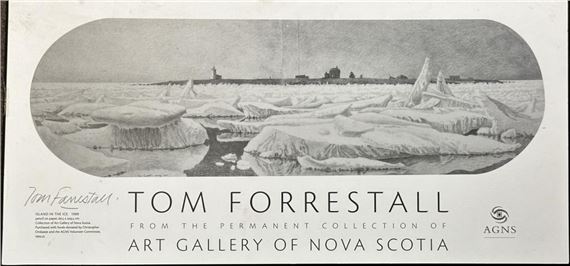 Thomas Devany Forrestall | SIGNED TOM FORRESTAL LAMINATED PRINT | MutualArt