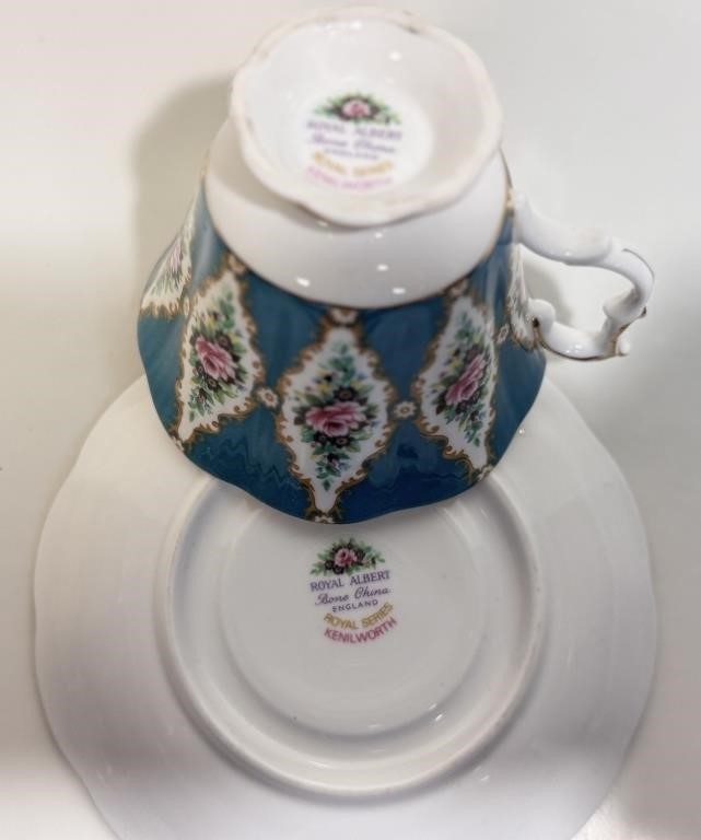 Royal Albert | BEAUTIFUL ROYAL ALBERT KENILWORTH CUP & SAUCER | MutualArt