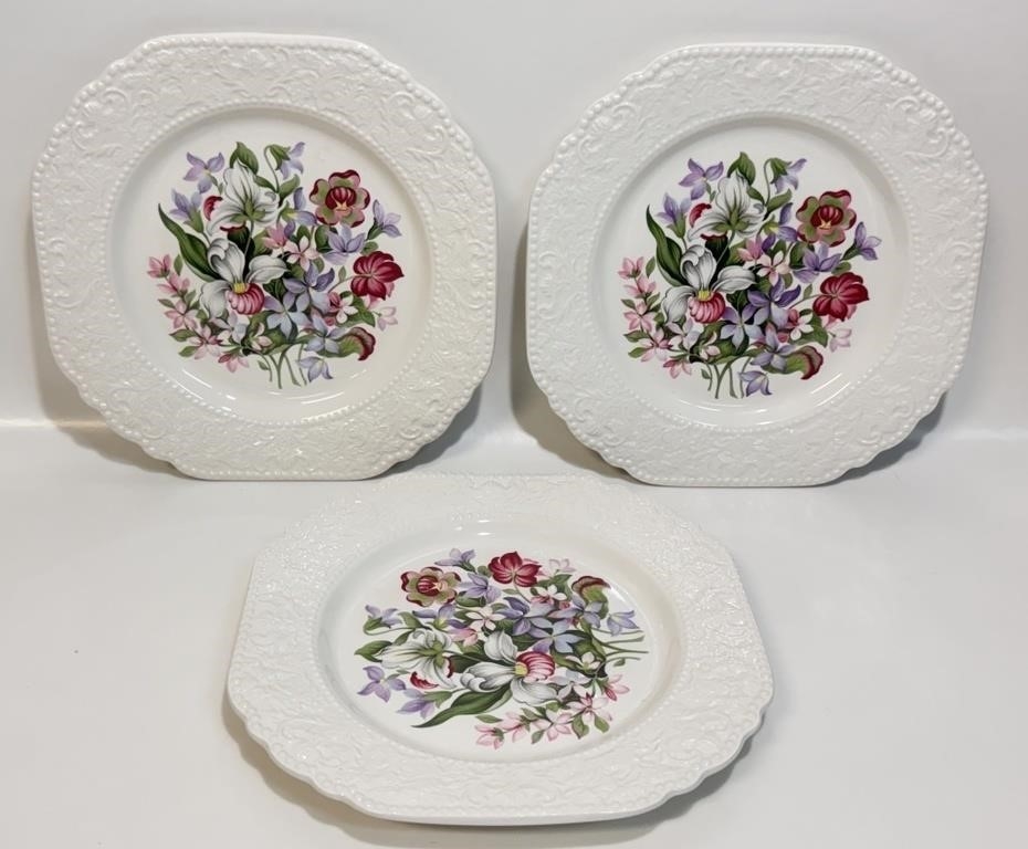 Lord Nelson | PRETTY FLORAL EMBLEMS OF ATLANTIC CANADA PLATES | MutualArt