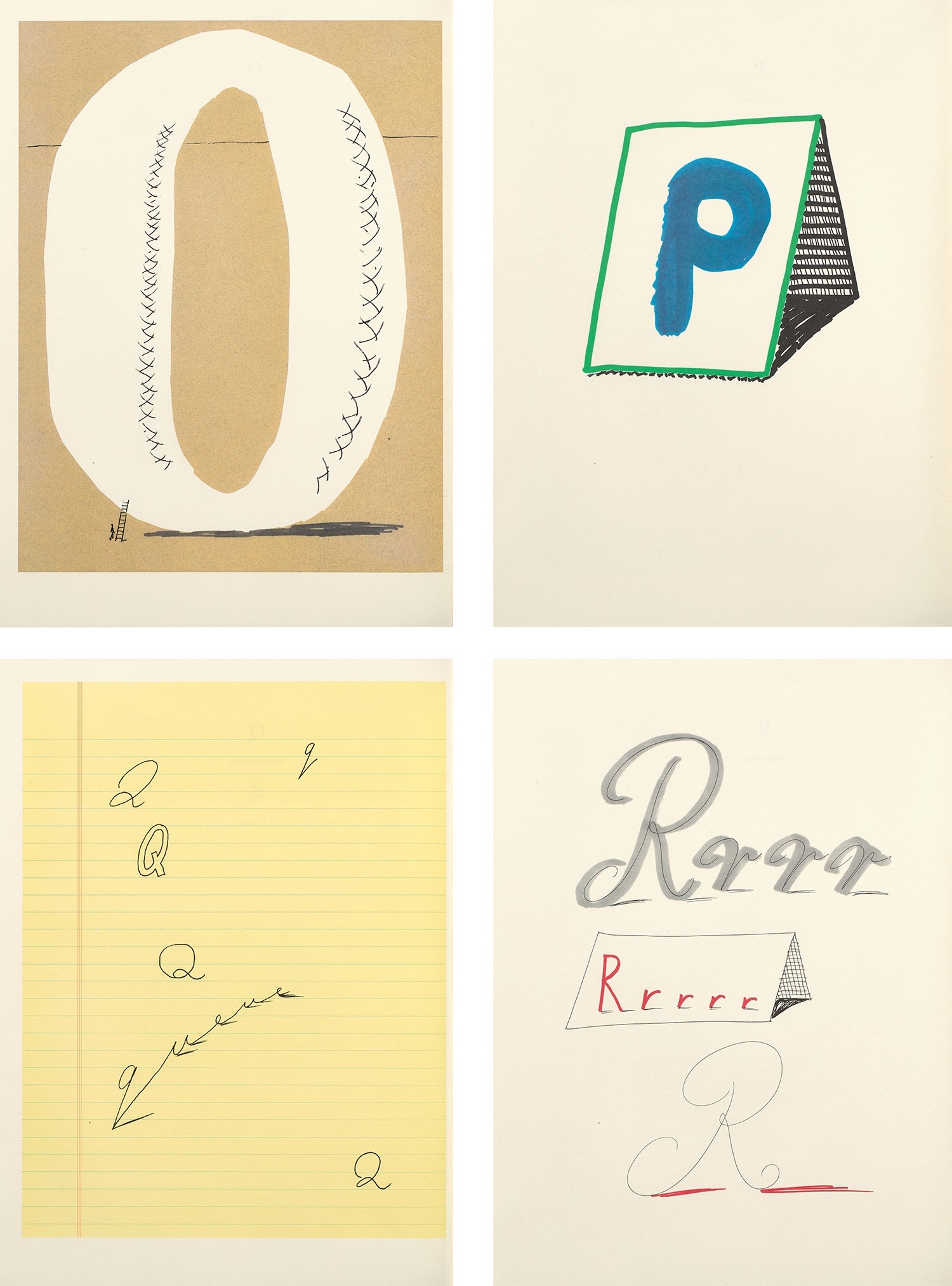 David Hockney | Hockney’s Alphabet (1991) | MutualArt