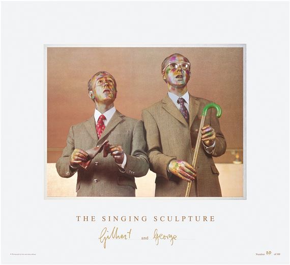 Gilbert & George | The Singing Sculpture 1969-91 (1993) | MutualArt