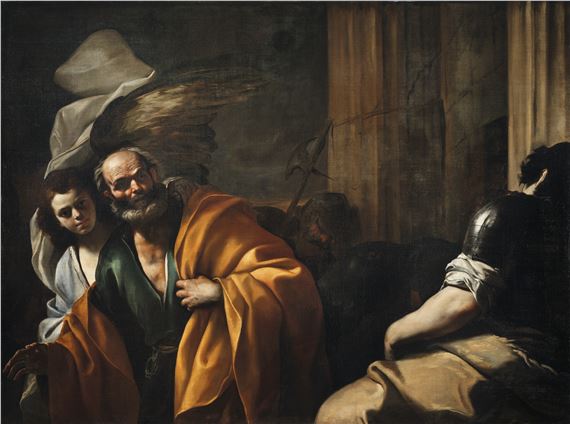 Mattia Preti | The Liberation of Saint Peter | MutualArt