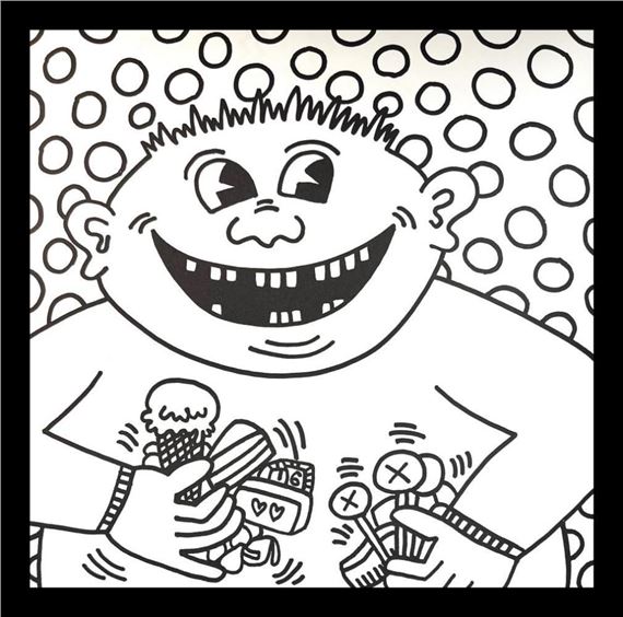 Keith Haring | UNTITLED III (1985) | MutualArt