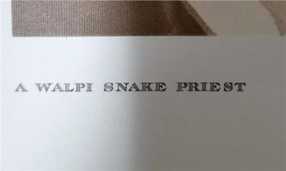 Edward S. Curtis | EDWARD CURTIS WALPI SNAKE PHOTOGRAVURE (1900 ...