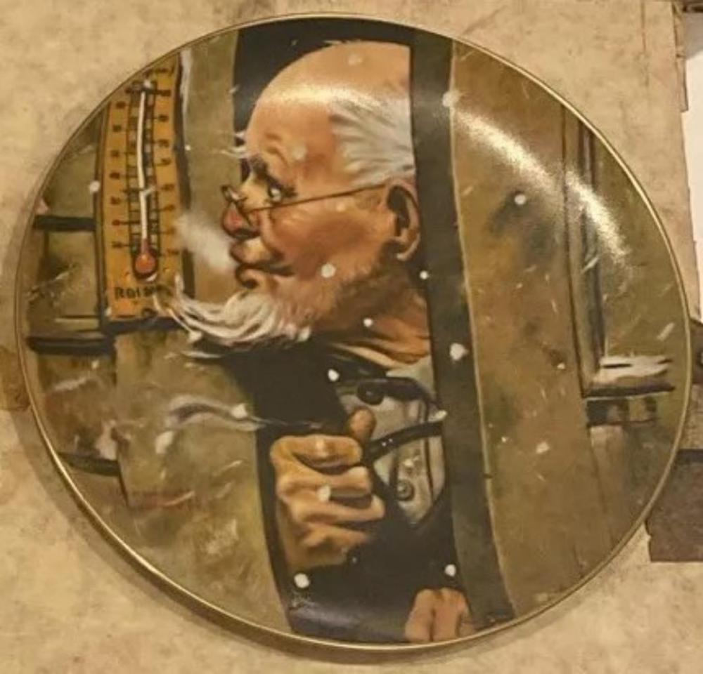 Norman Rockwell | NORMAN ROCKWELL 1988 VINTAGE COLLECTORS PLATE (1988) | MutualArt