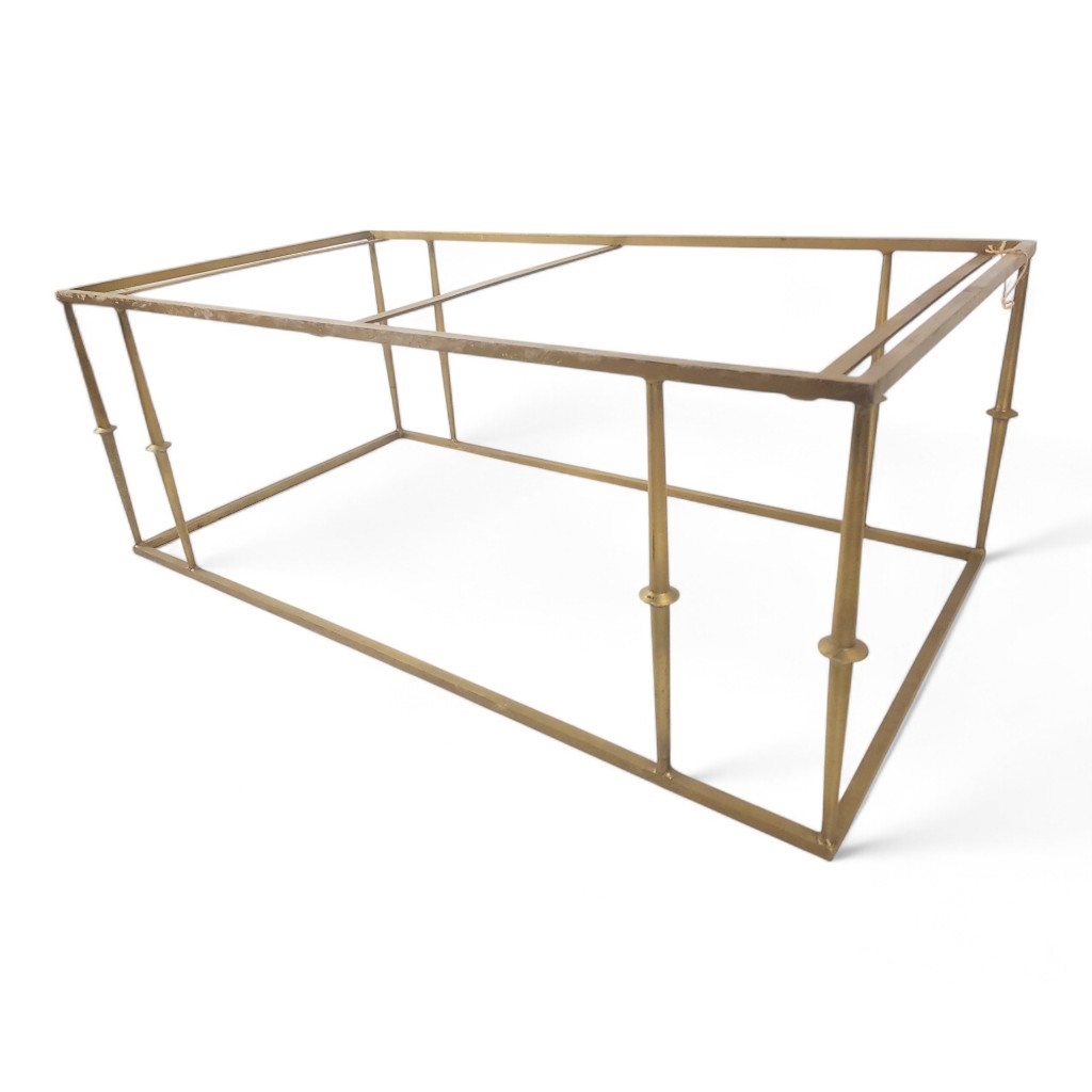Designer | BEAUTIFUL VINTAGE DESIGNER EDIE STYLE BRASS FRAMED COFFEE ...