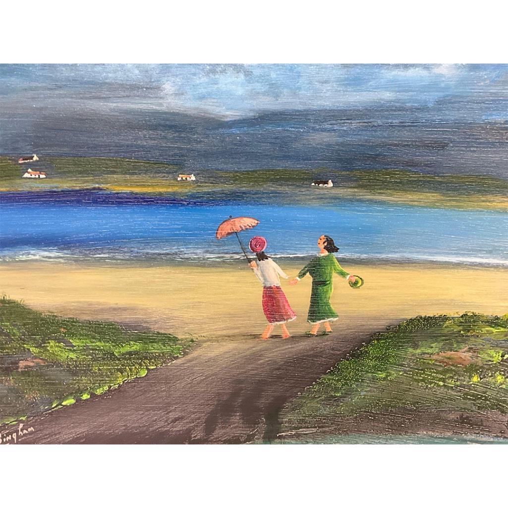 James Bingham | Caught Up in the Breeze | MutualArt