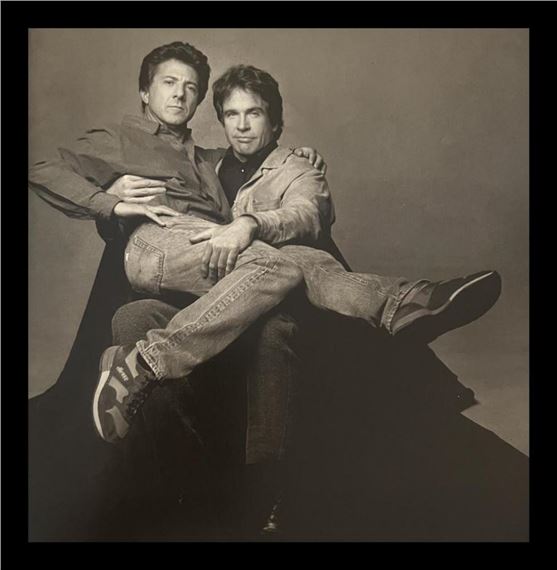 Patrick Demarchelier | DUSTIN HOFFMAN AND WARREN BEATY (1975) | MutualArt