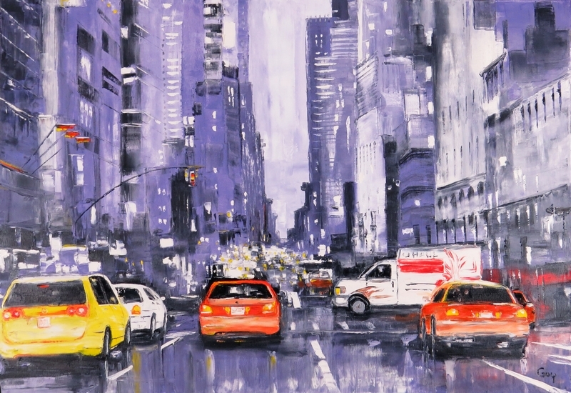 Gregory Goy | V meste (2018) | MutualArt