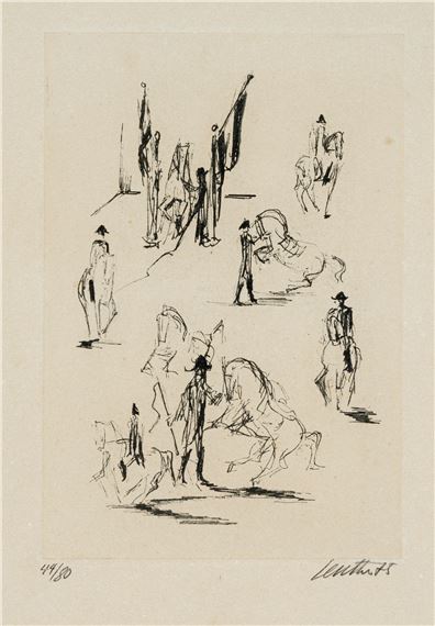 Wolf Reuther | Wiener Hofreitschule (1975) | MutualArt
