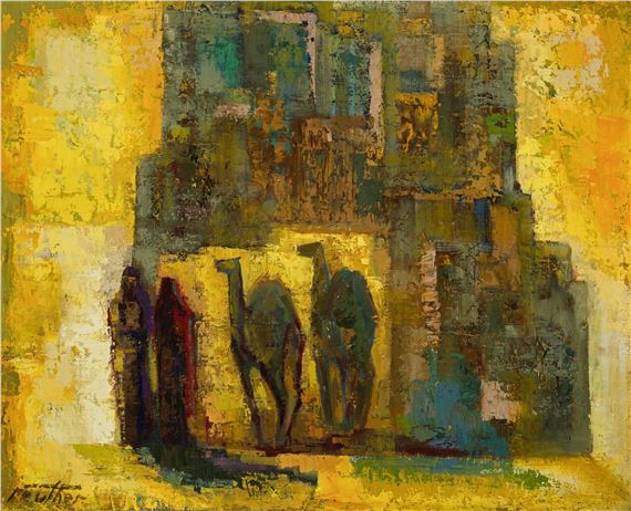Wolf Reuther | Rast der Karawane | MutualArt