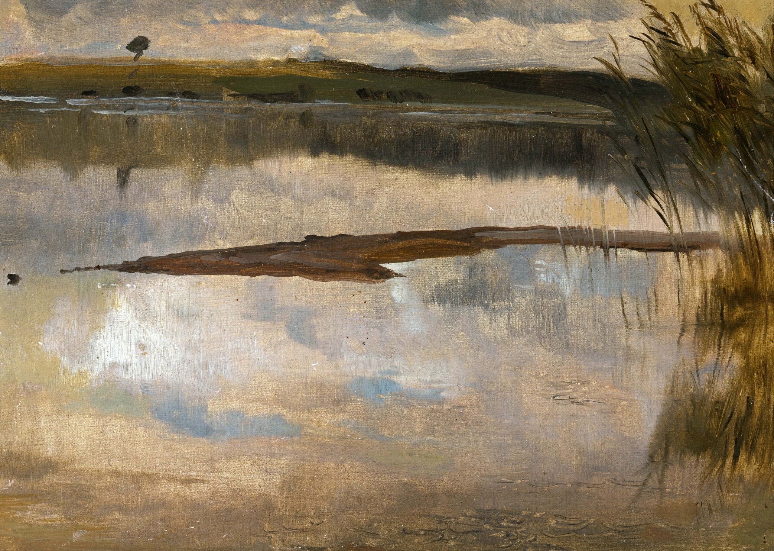 Karl Raupp | Stilles Ufer (Chiemsee) (1890) | MutualArt