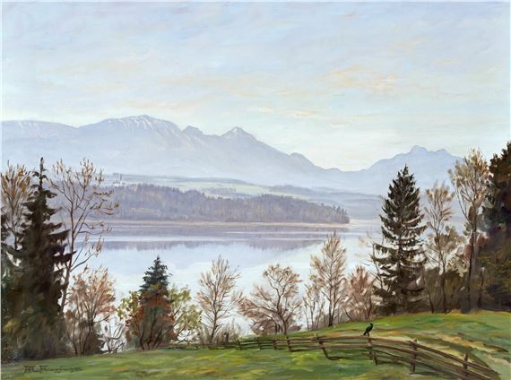 Martin Anzinger | Blick auf den Simssee | MutualArt