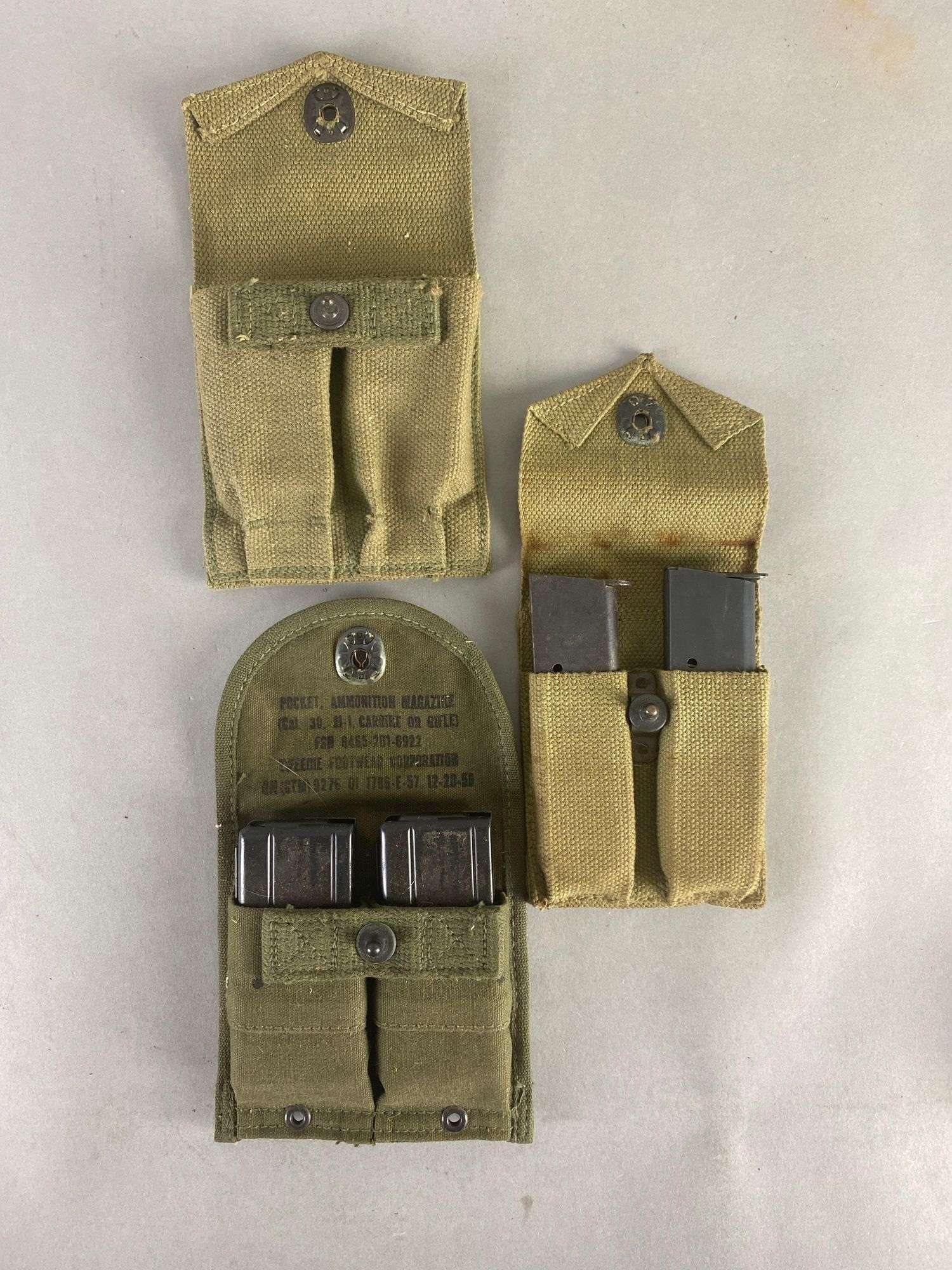 Us Military | Group of US Military Magazines and Mag Pouches Turn off ...