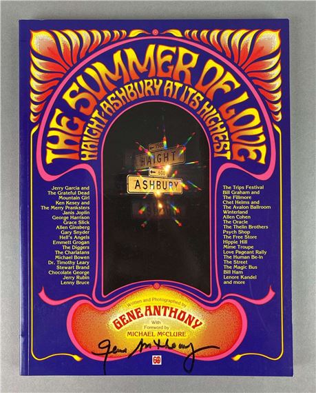 Gene Anthony | Signed Gene Anthony The Summer of Love Haight Ashbury at ...