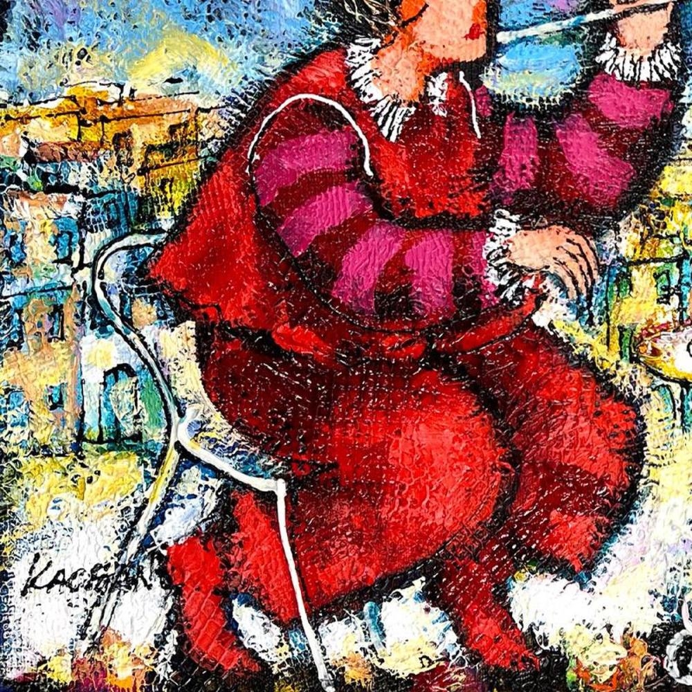 Michael Kachan | Michael Kachan Hand Signed Original Painting on Canvas ...