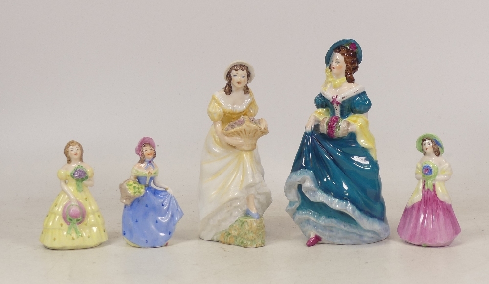 Coalport | Coalport Lady Figurines including Judith Ann, Jennifer Jane ...