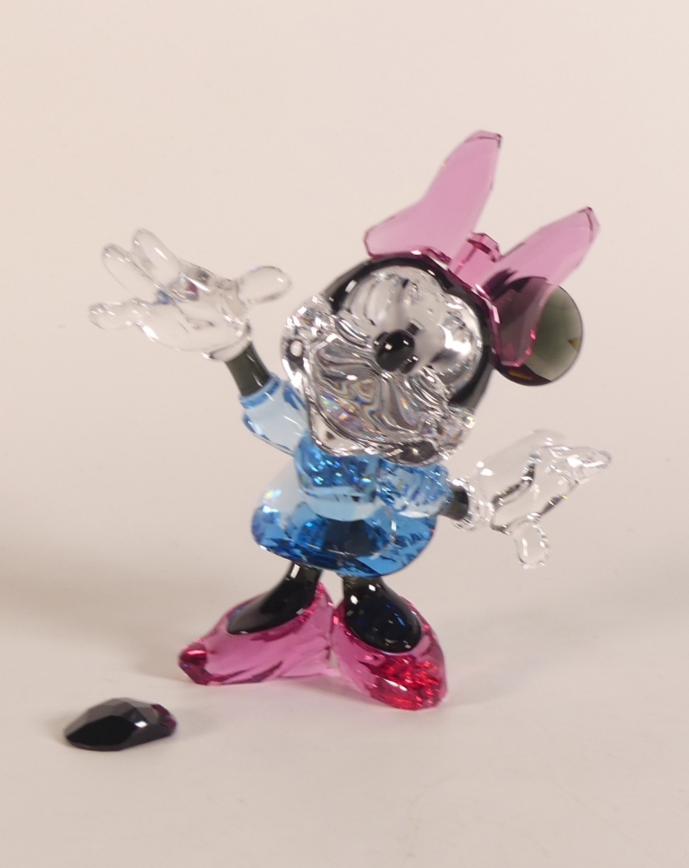 Swarovski | Swarovski Crystal Disney Mini Mouse In Colour 10cm Tall One ...