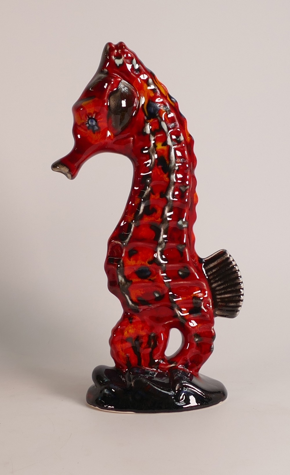 Anita Harris | Anita Harris Model Of A Seahorse H:29cm Gold Signed ...
