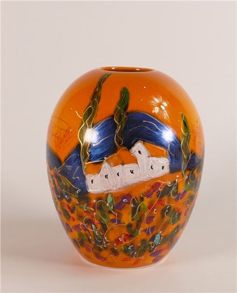 Anita Harris | Anita Harris Tuscany Delta Vase H:15cm Gold Signed ...