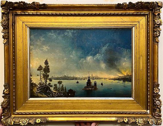 C. Hamer | Oil painting on hardboard | MutualArt