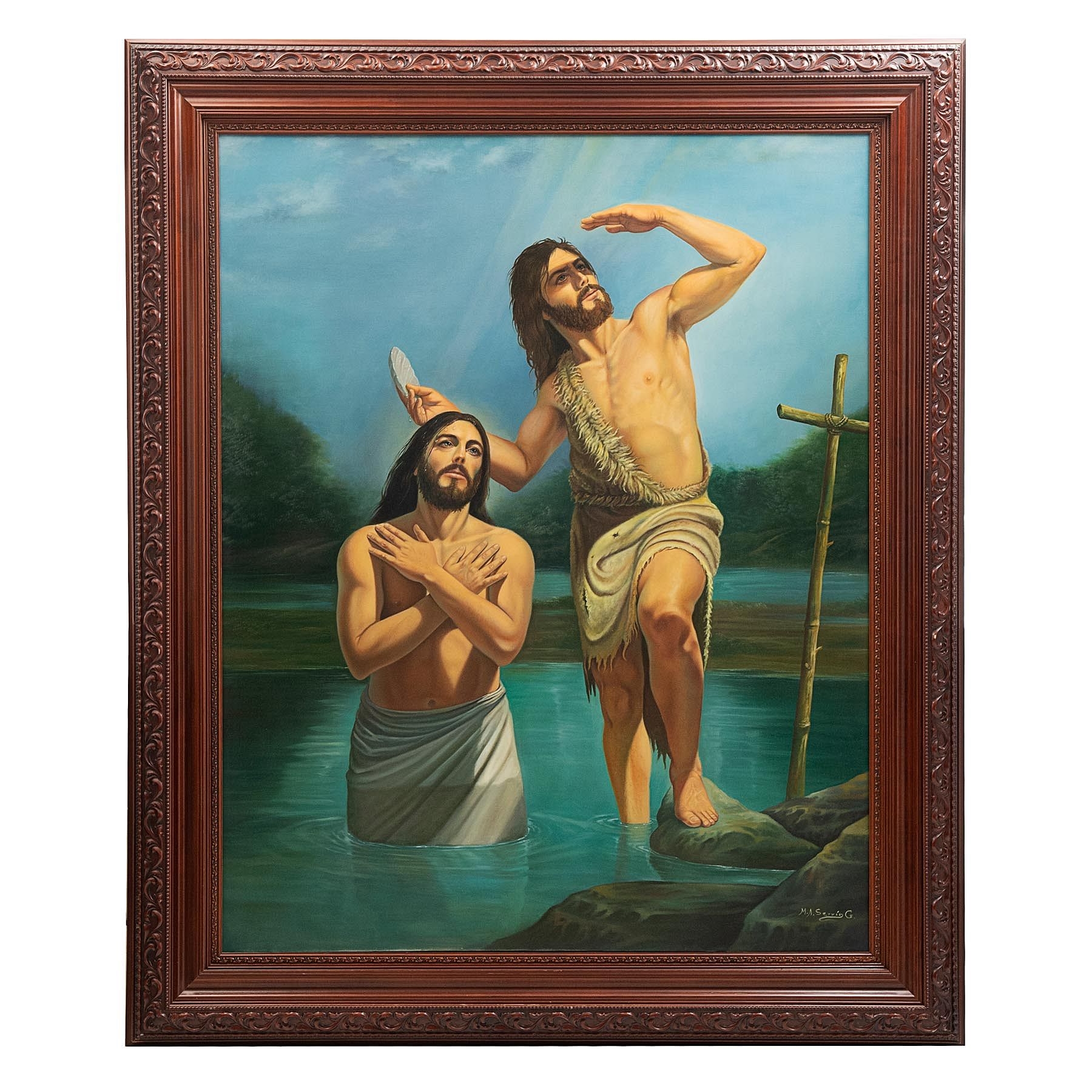 Miguel Angel Servin Guirado | BAUTISMO DE JÉSUS | MutualArt
