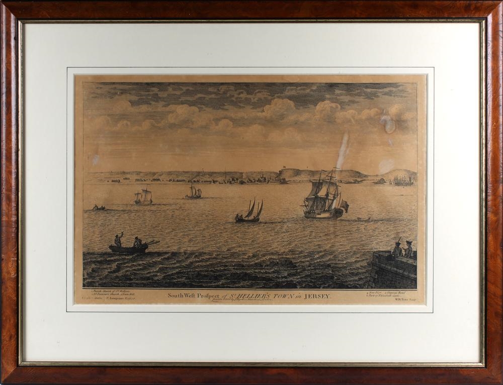 Charles Brooking | A View of Elizabeth Castle in the Island of Jersey ...