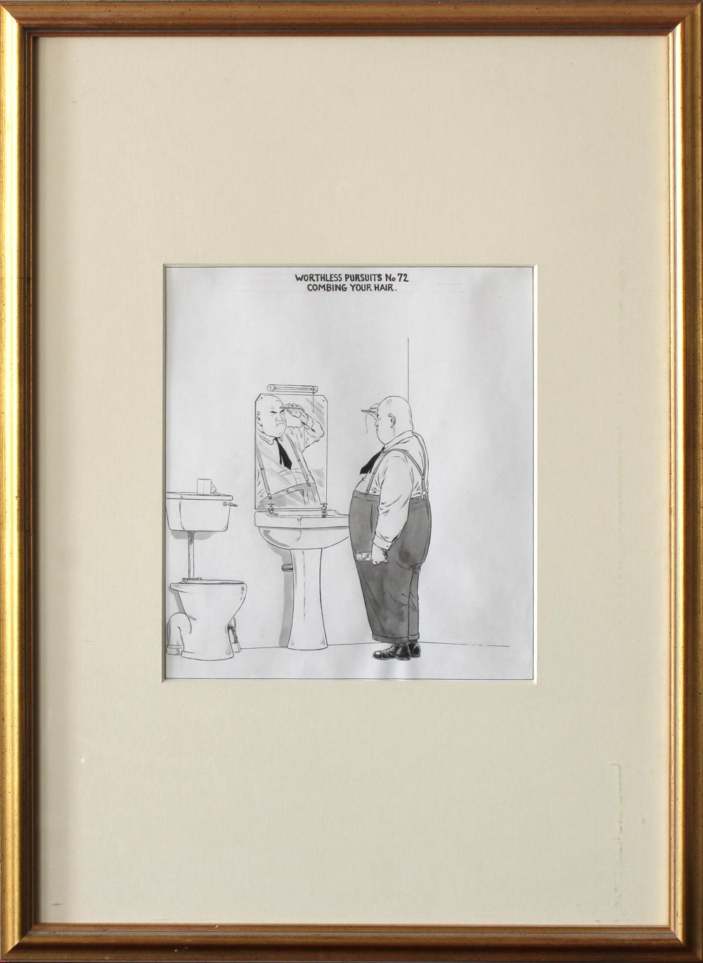 Patrick Wright | Worthless Pursuits No.72 Combing your Hair | MutualArt